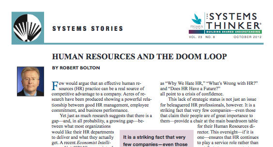 The Systems Thinker – Human Resources and the Doom Loop - The Systems ...